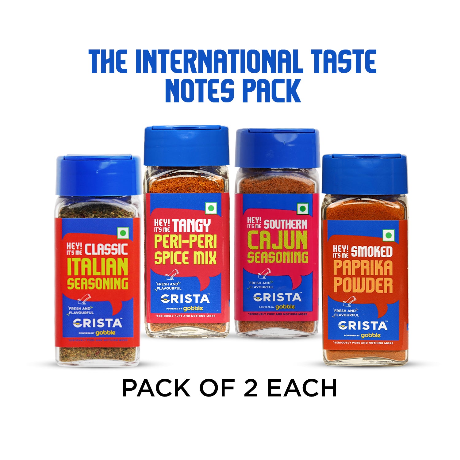 Buy International Taste Notes Pack Combo Online | Crista Spices