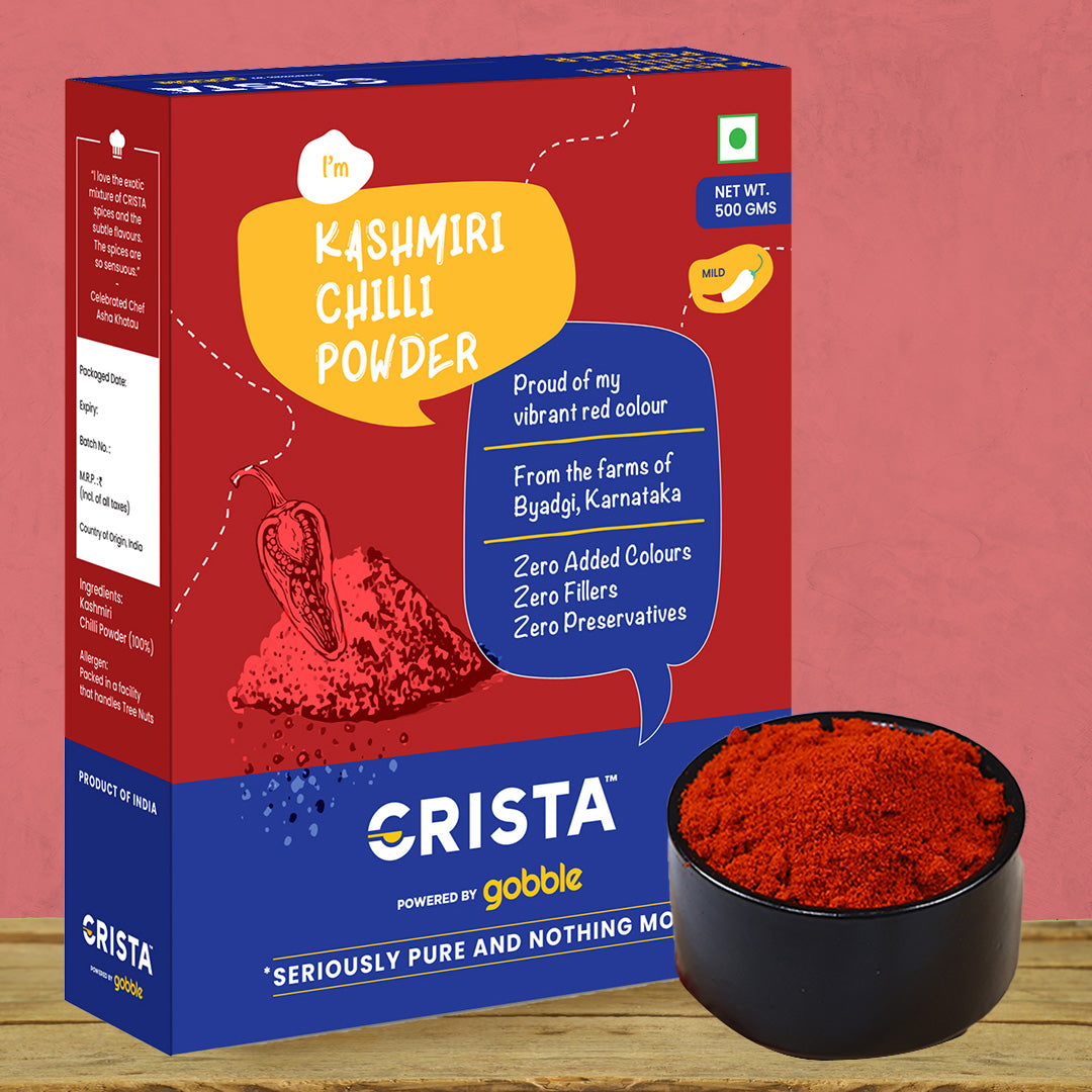 Buy Kashmiri Chilli Powder online | Crista Spices