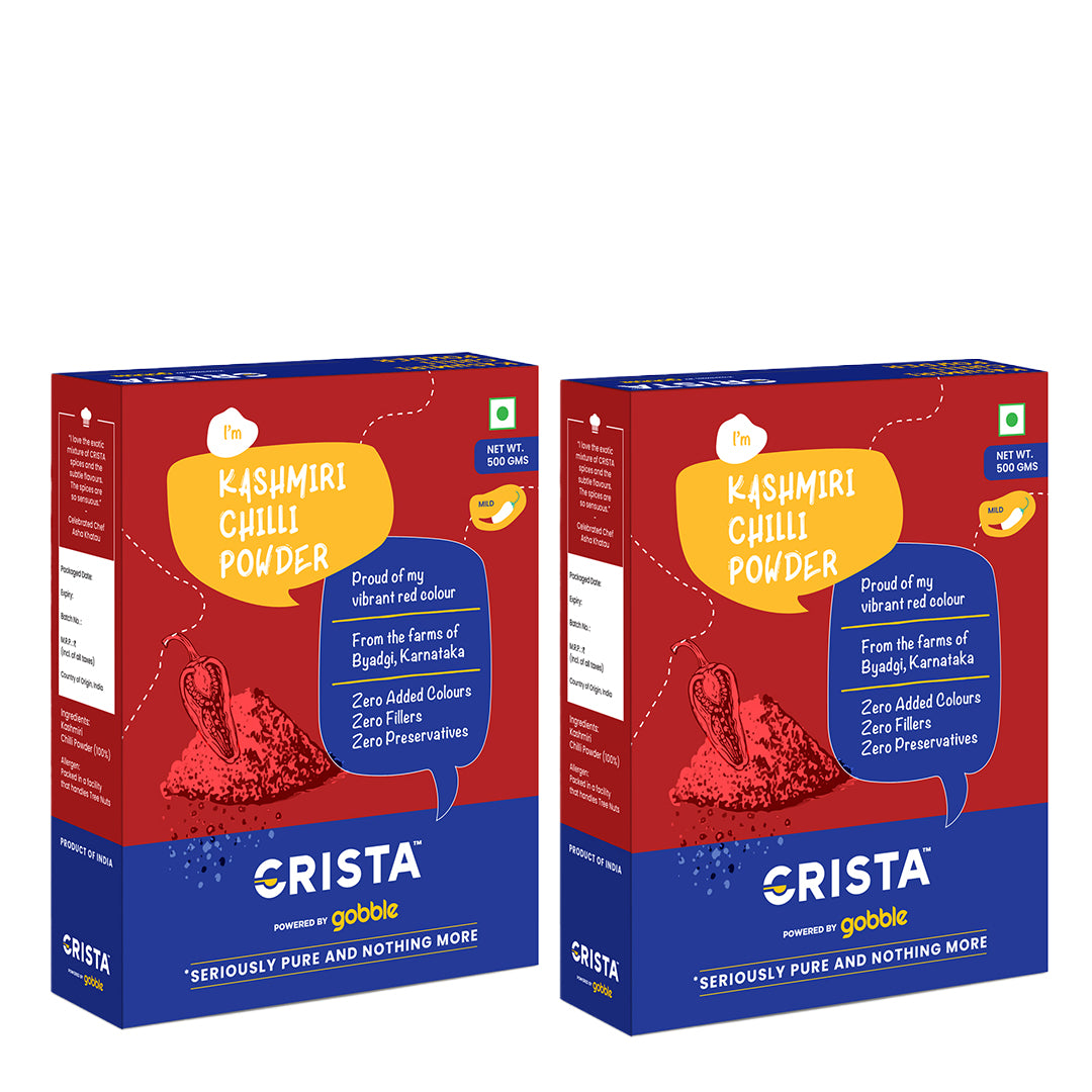 Buy Kashmiri Chilli Powder Combo Pack Online | Crista Spices